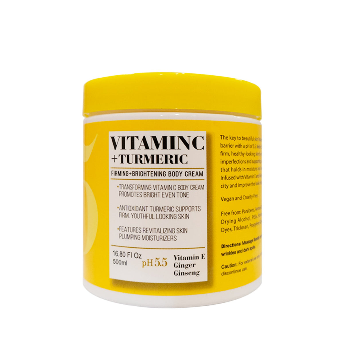 Medix 5.5 Vitamin C + Turmeric Firming + Brightening Body Cream - 500m – QasrJamal
