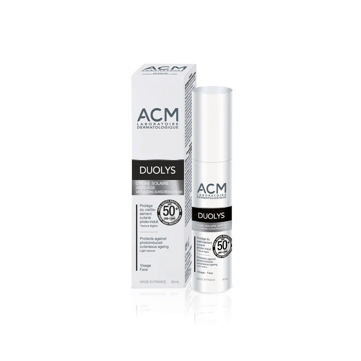 ACM Duolys Anti-Aging Sunscreen Cream SPF 50+ - 50ml – QasrJamal