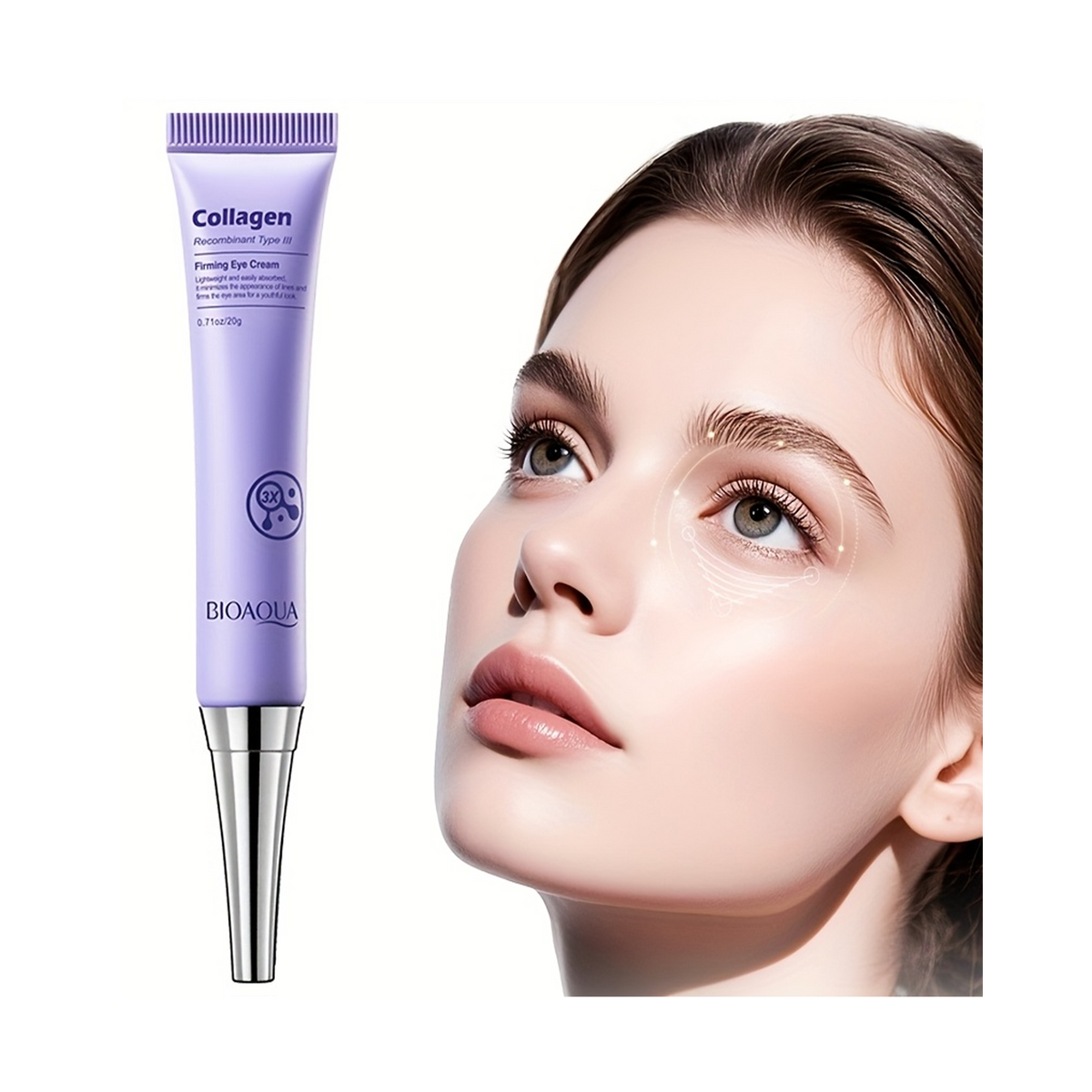BIOAQUA Recombinant Firming Eye Cream - 20g – QasrJamal