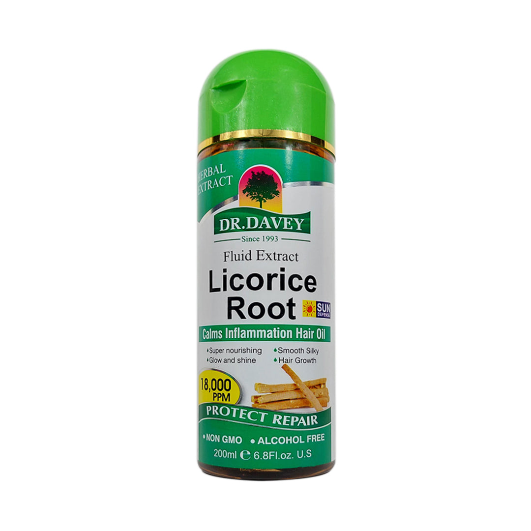 Dr.Davey Licorice Root Calms Inflammation Hair Oil - 200ml – QasrJamal