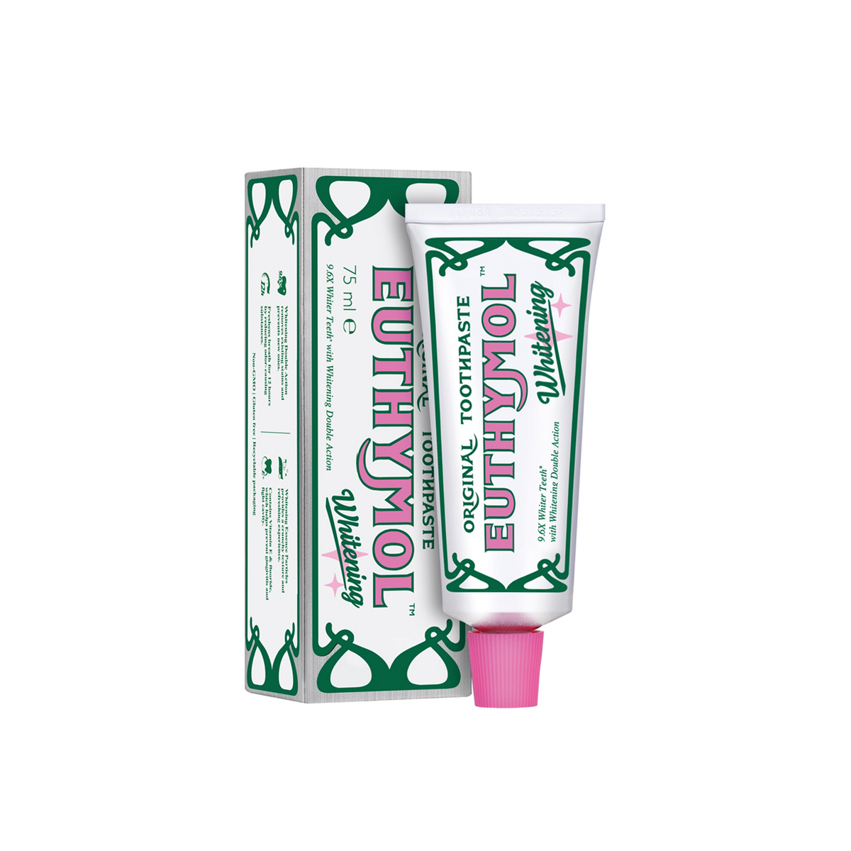 Euthymol Whitening Toothpaste (Pink) - 75ml – QasrJamal