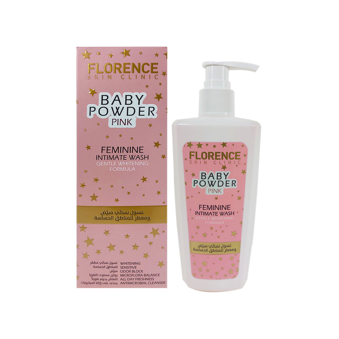Florence Baby Powder Pink Feminine Intimate Wash - 200ml – QasrJamal