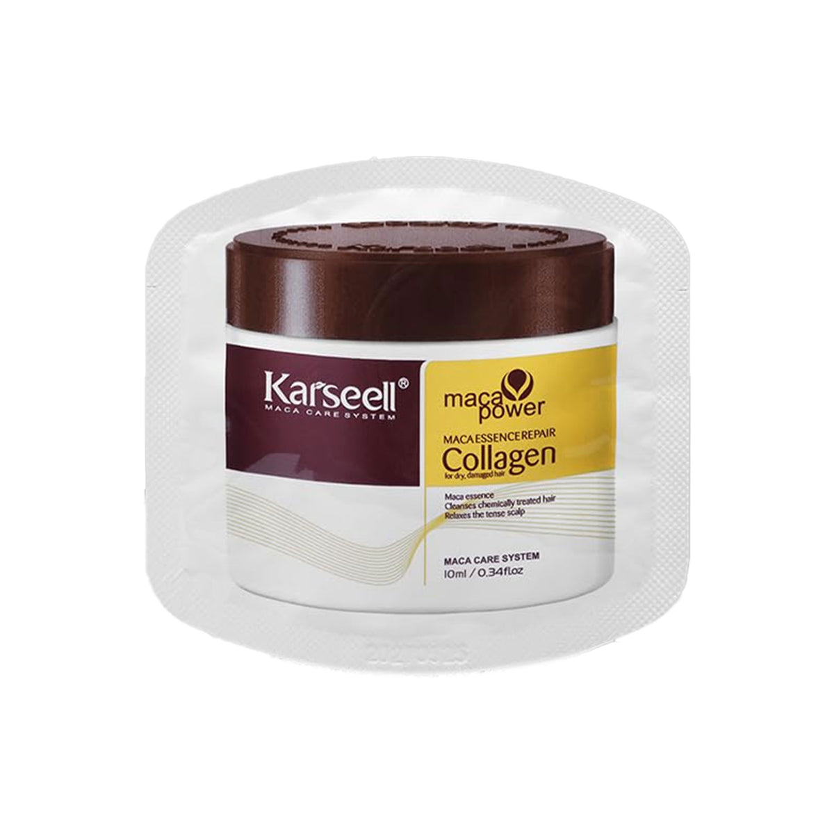 Karseell Maca Essence Repair Collagen Hair Mask - 10ml Sachet – QasrJamal