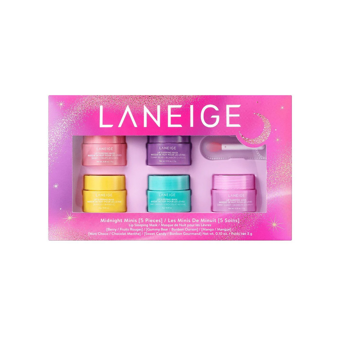Laneige Midnight Minis Lip Sleeping Mask - 5 Pcs – QasrJamal