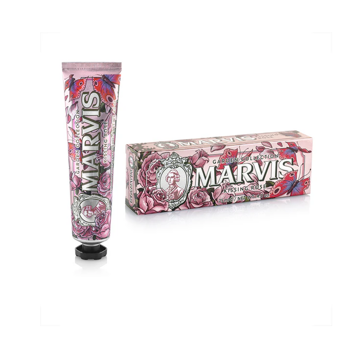 Marvis Garden Collection Kissing Rose Toothpaste - 75ml – QasrJamal