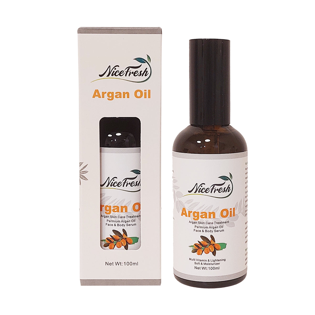 Nice Fresh Argan Oil For Body - 100ml – QasrJamal