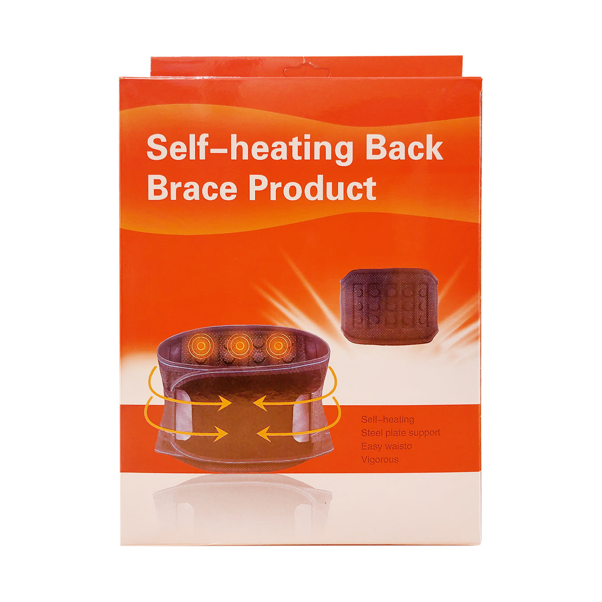 Self Heating Back Brace Product – QasrJamal