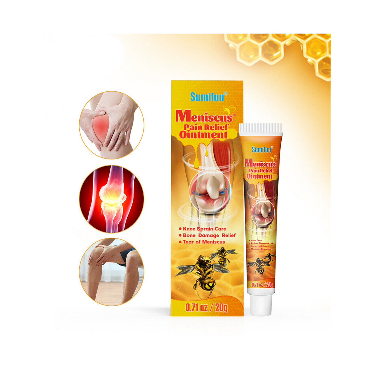 Sumifun Meniscus Pain Relief Ointment -20g – QasrJamal