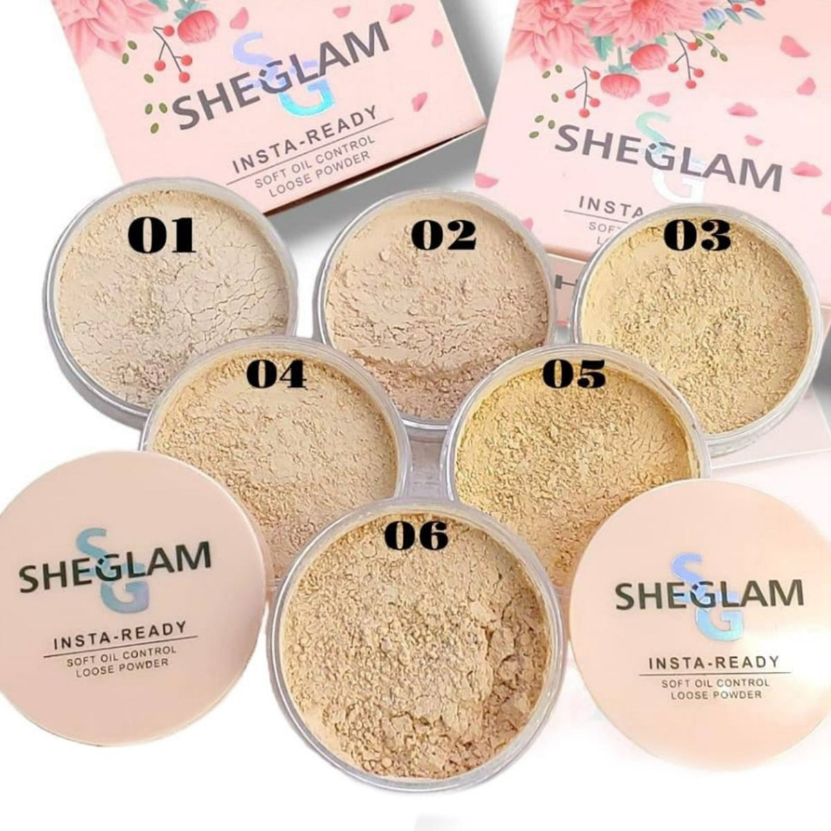 Sheglam Insta-Ready Soft Oil Control Loose Powder - 21g – QasrJamal