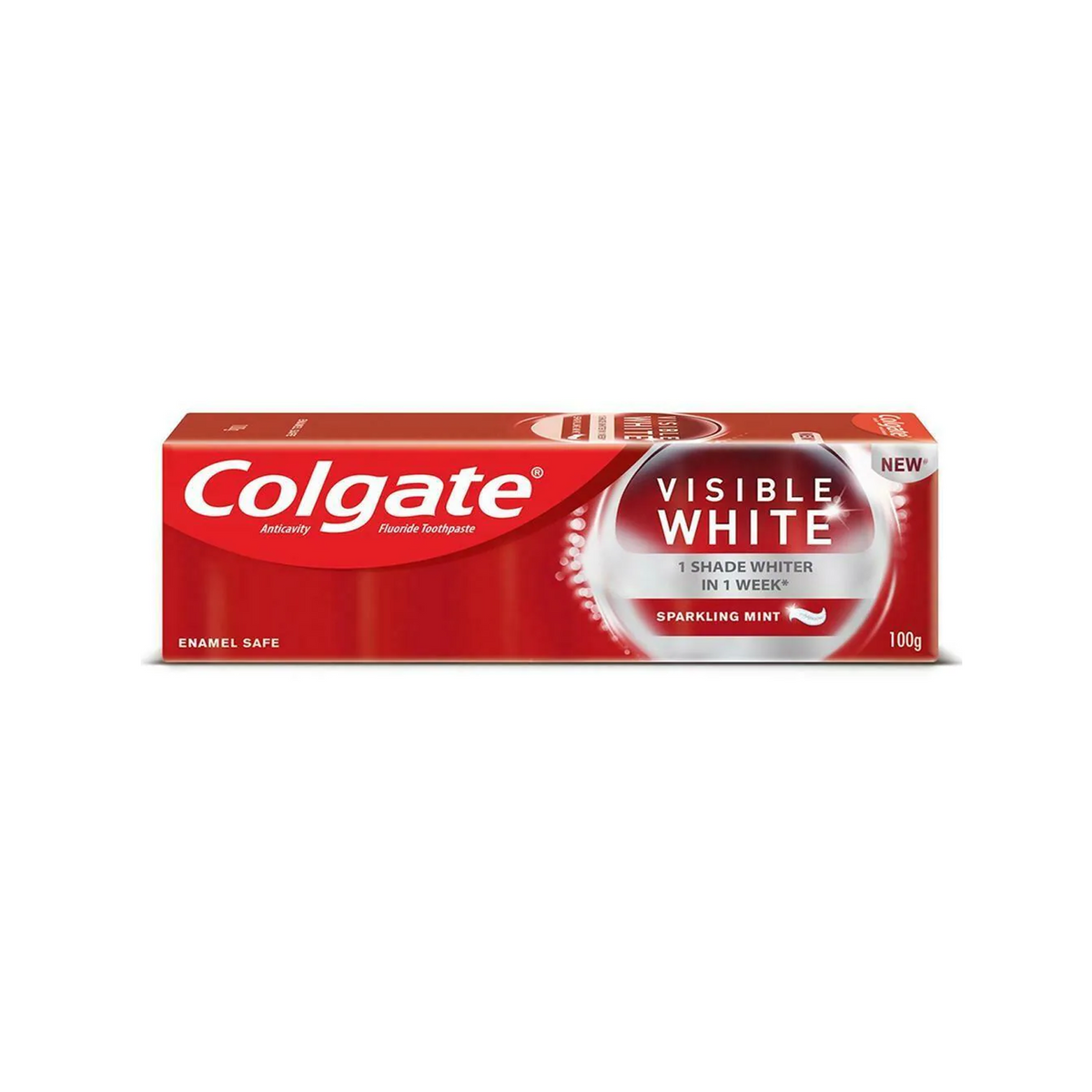 Colgate Visible White Sparkling Mint Toothpaste - 100 g – QasrJamal