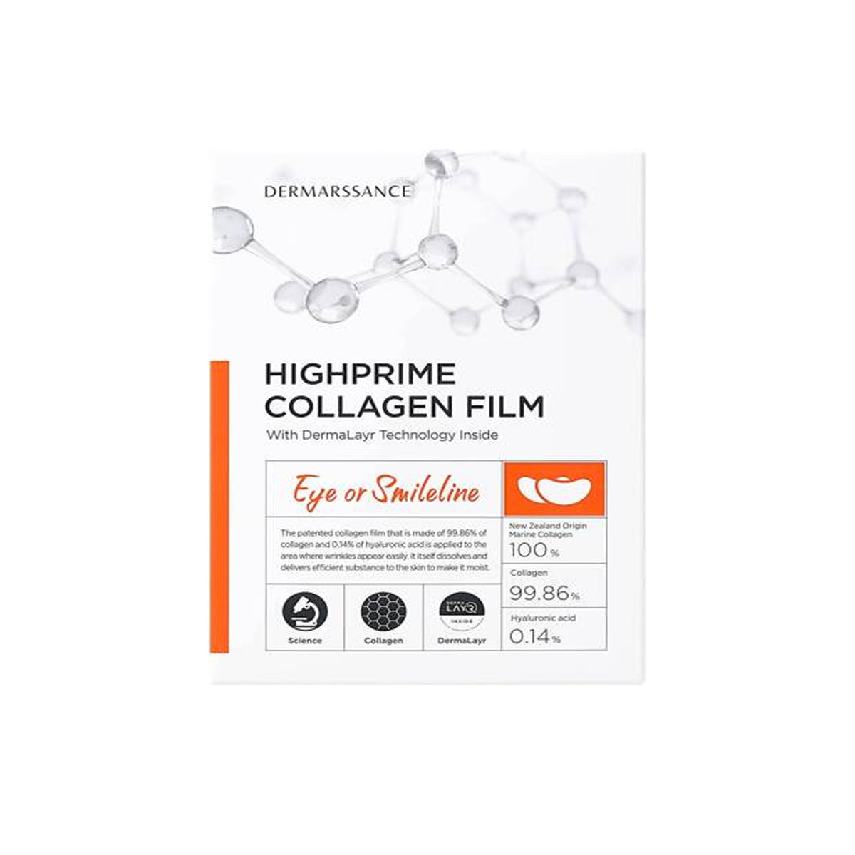 Dermarssance HighPrime Collagen Film - Eye or Smileline (5pcs) – QasrJamal