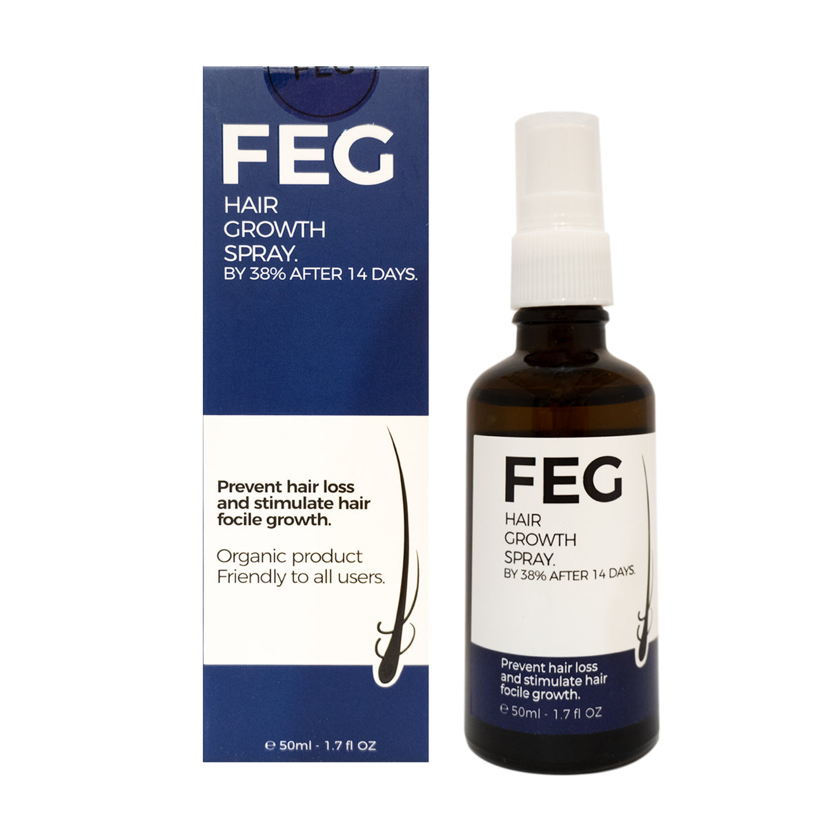 FEG Hair Growth Spray - 50ml – QasrJamal