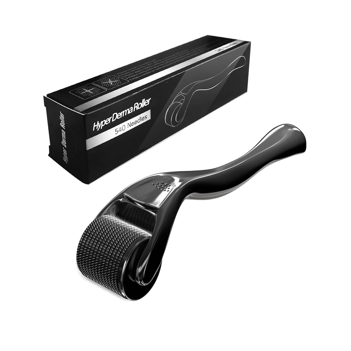 Hyper Derma Roller 540 Needles For Face And Head – QasrJamal