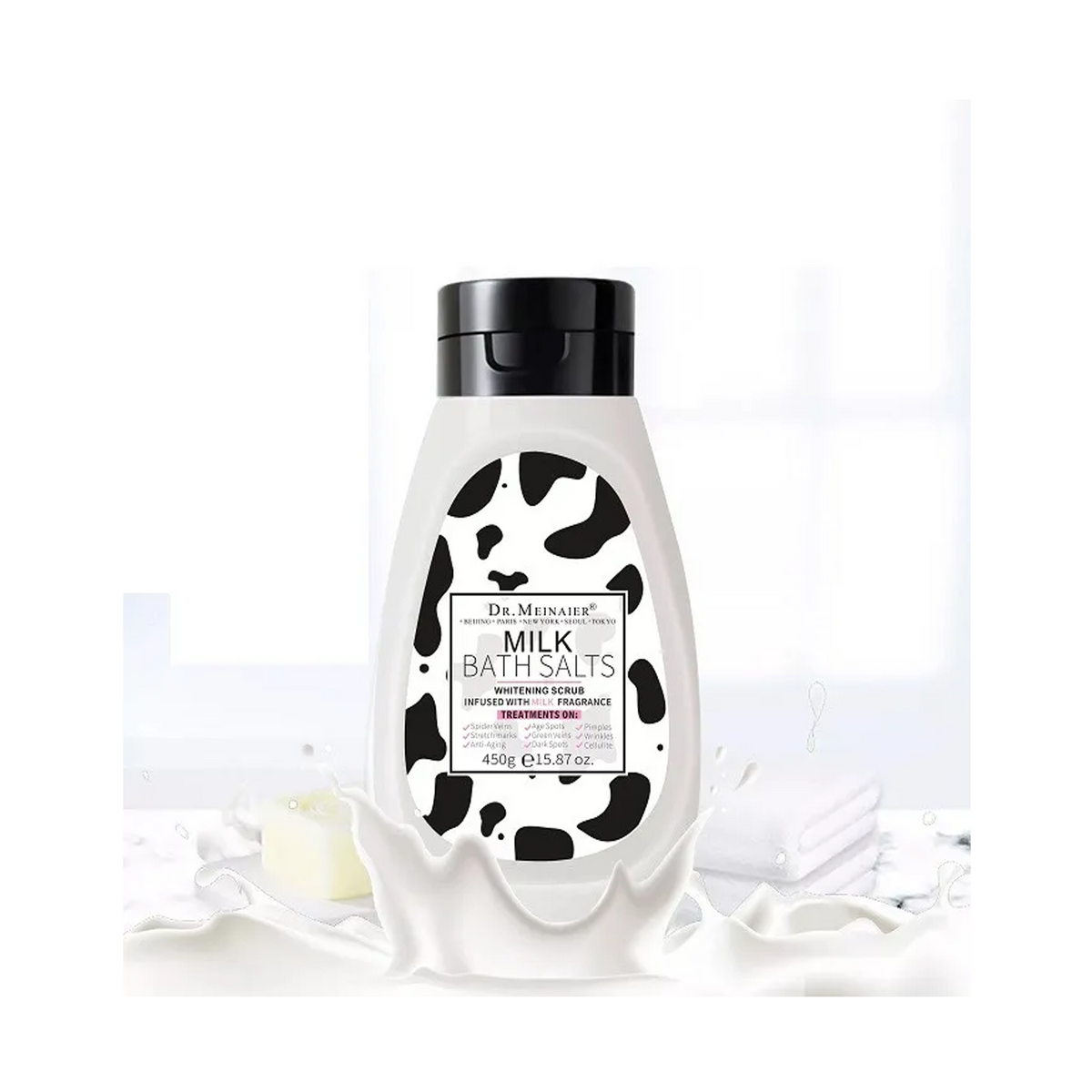 Dr.Meinaier Milk Bath Salts - 450g – QasrJamal