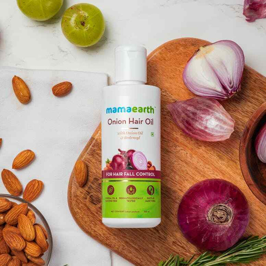 Mamaearth onion oil store