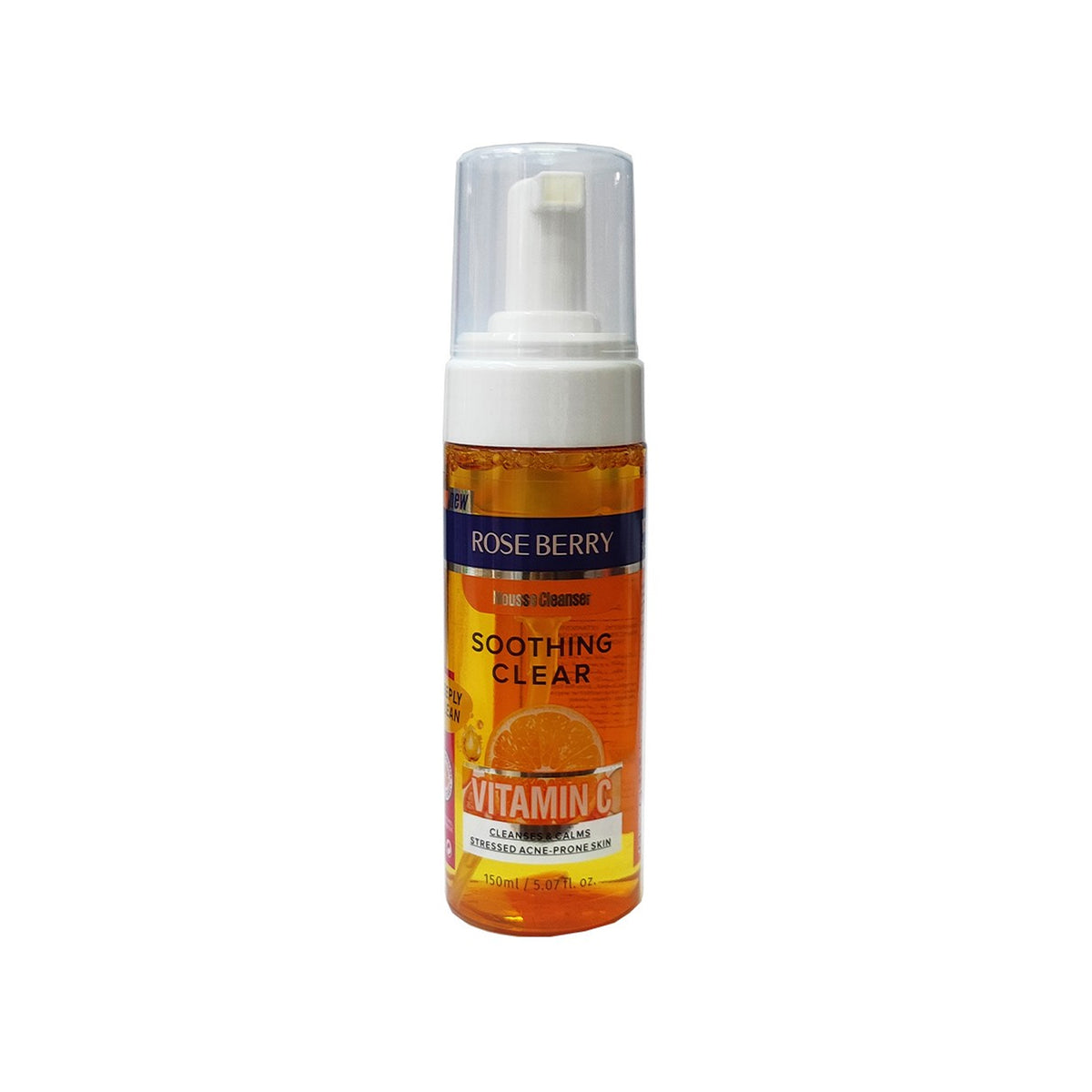 Roseberry Mousse Cleanser Vitamin C – QasrJamal