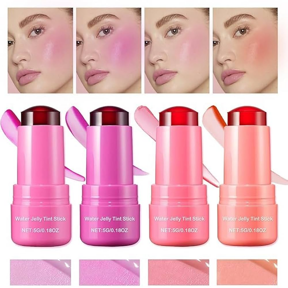 Vibely Cooling Water Jelly Tint Gel Blush Lipstick- 5g – QasrJamal