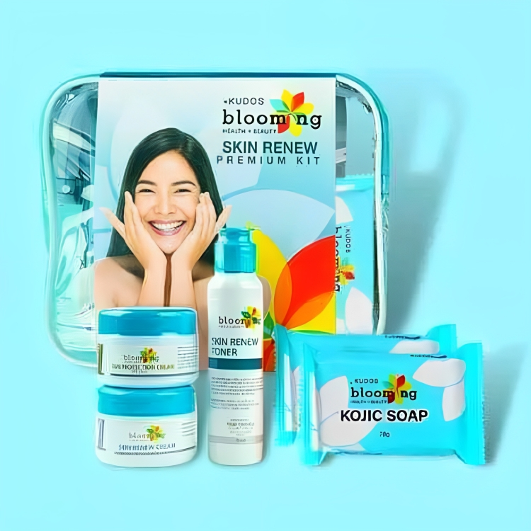 Kudos Blooming Skin Renew Premium Kit – QasrJamal